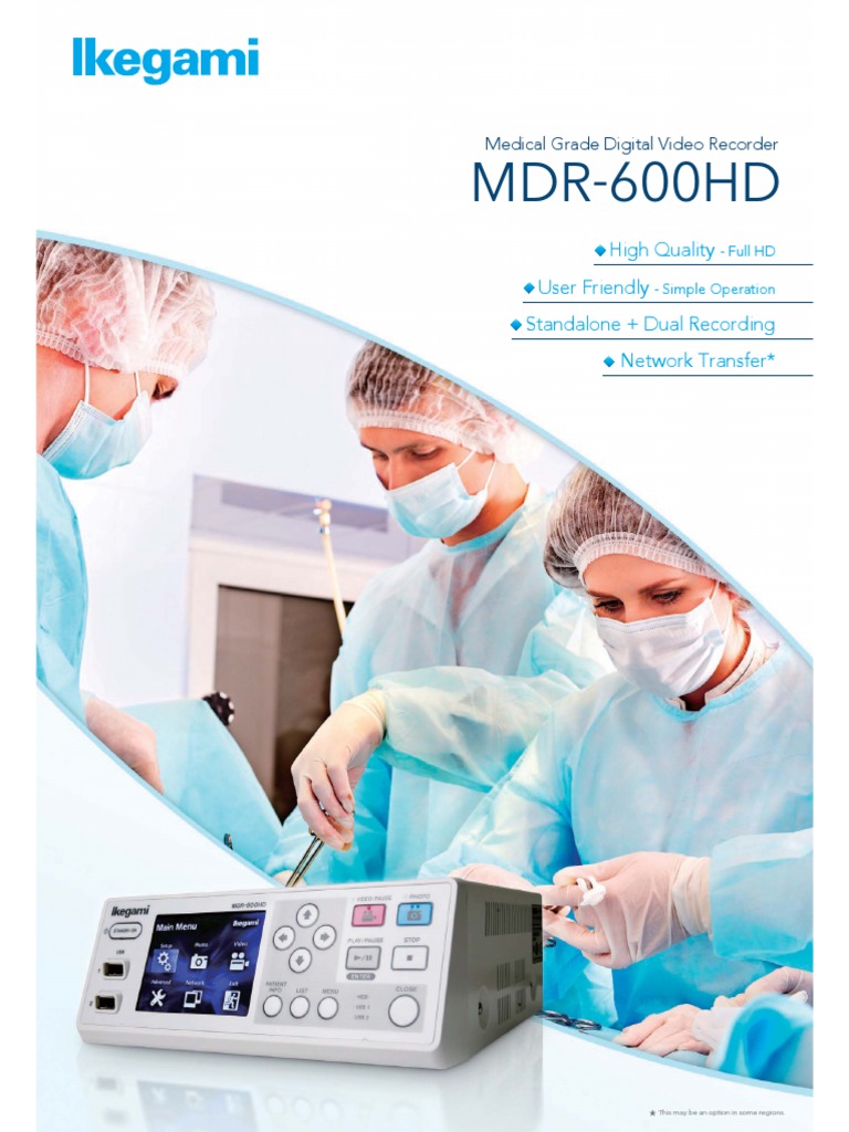 MDR 600 HD | PDF | Digital Video Recorder | Video
