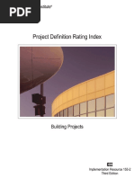Project Definition Rating Index Overview | PDF | Infrastructure ...