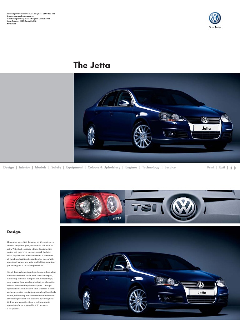 Manual de Propietario Volkswagen Jetta 2008 PDF | PDF | Secure Digital ...