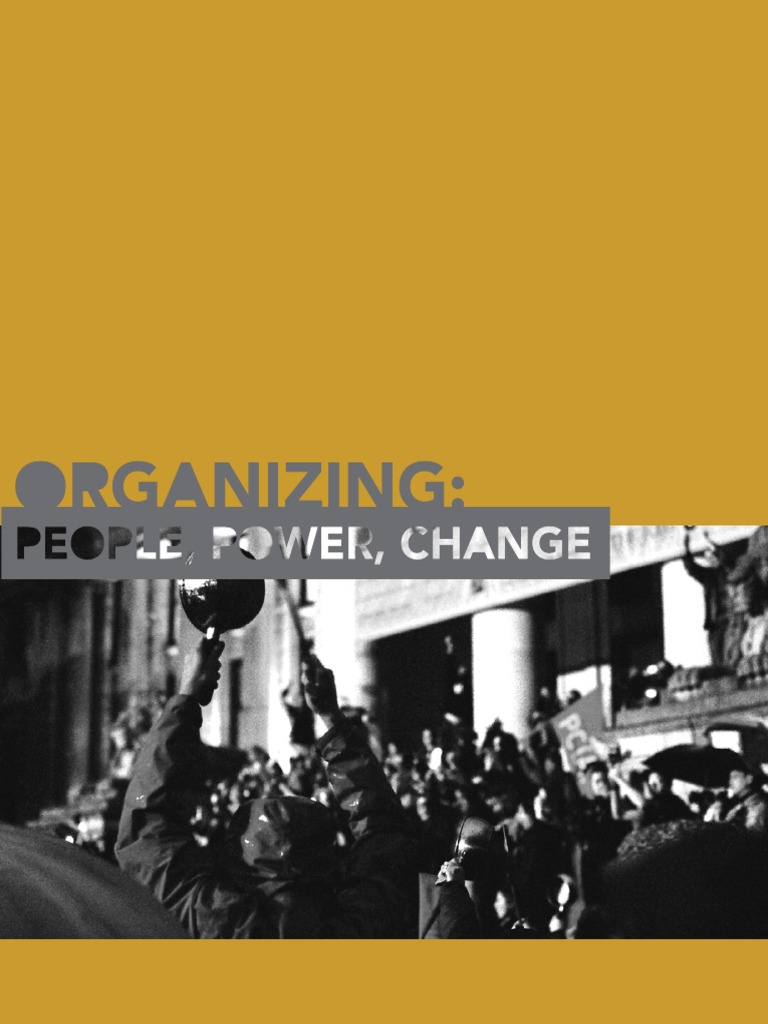 Handbook For Organizing | PDF | Narrative | Community Organizing