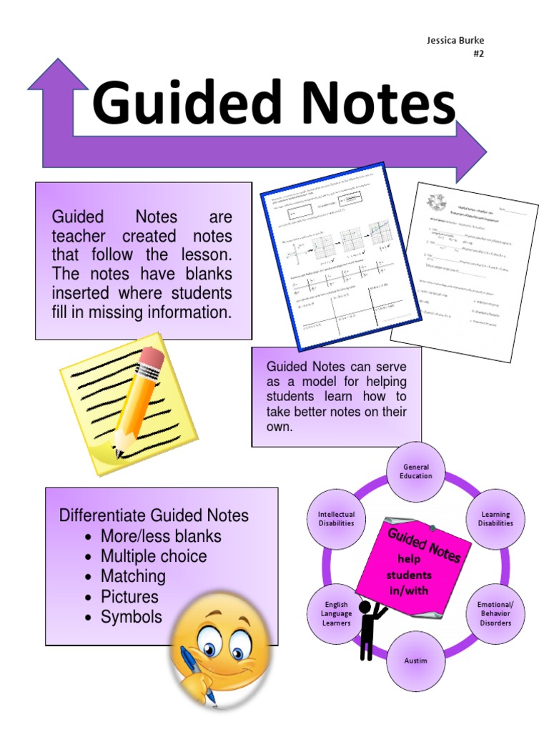 Guided Notes | PDF | Special Education | Autism