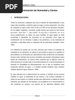 Determinación de Humedad Por Secado en Estufa y Por Termobalanza PDF ...