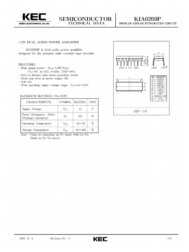Kia 6269 | PDF