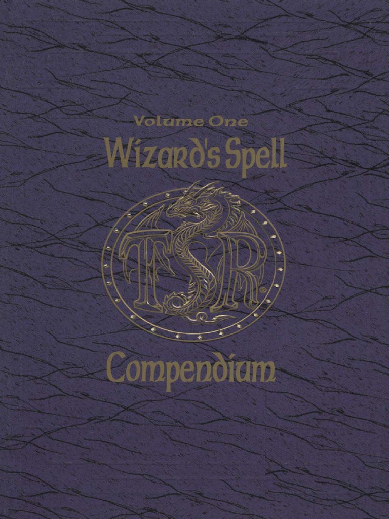 Wizards Spell Compendium Volume 1 | PDF