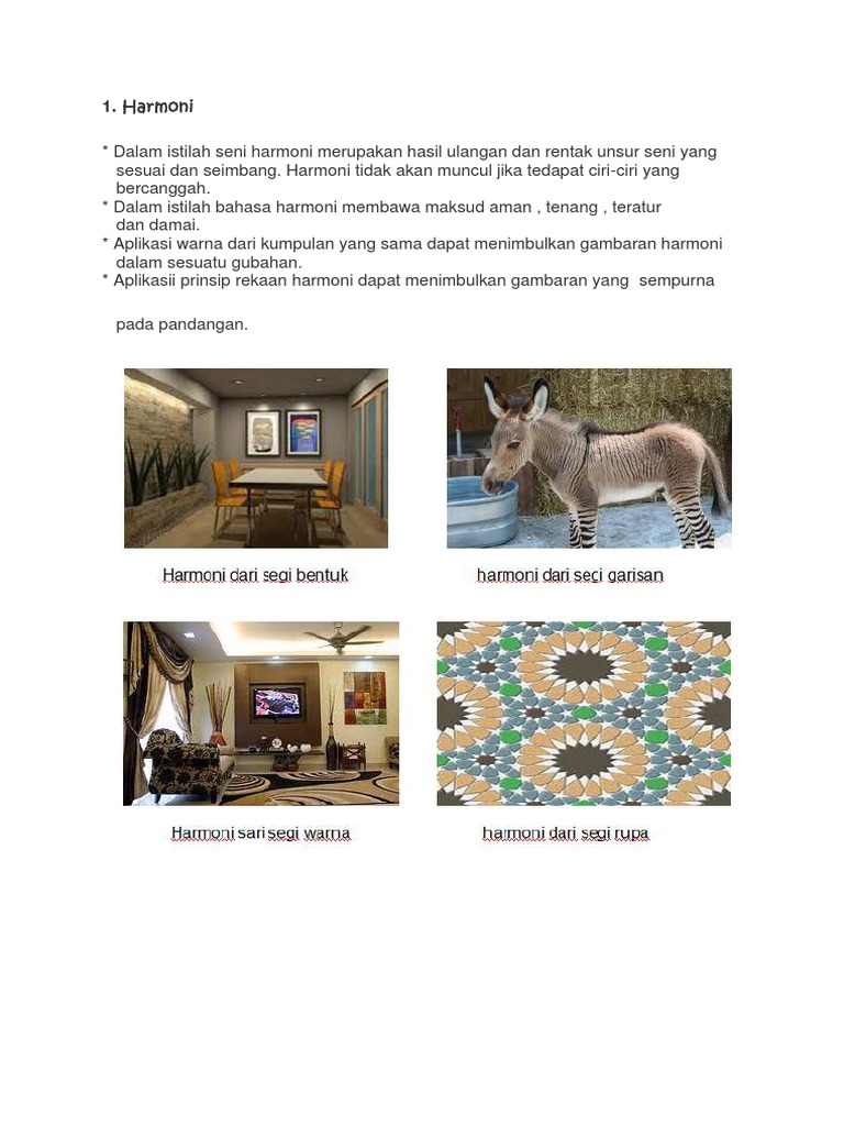 Nota Prinsip Reka Bentuk | PDF