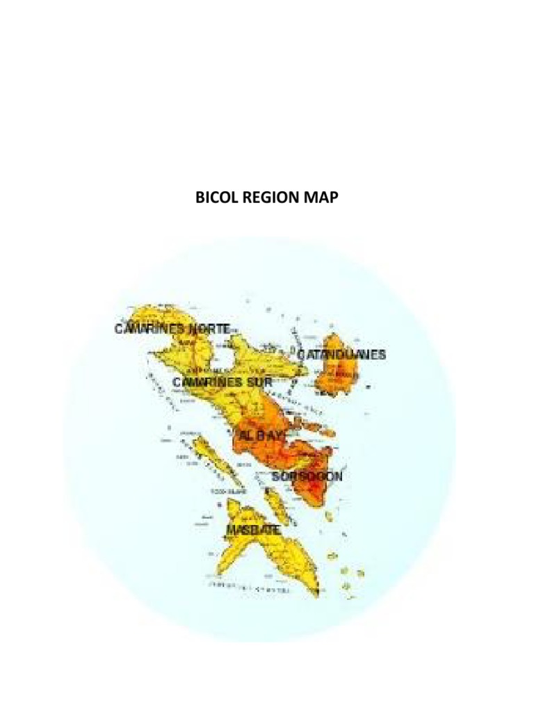 Bicol Region Map | PDF