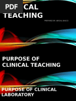 Model of Clinical Teaching | PDF | Nursing | Health Care