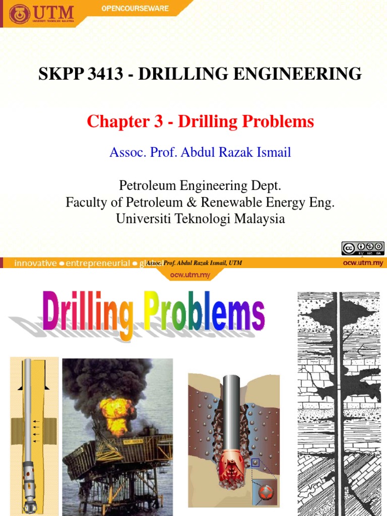 .CH 3 Drilling Problems | PDF | Blowout (Well Drilling) | Porosity