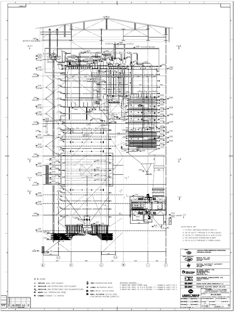 1.1.3 Boiler General Arrangement Drawing PDF | PDF