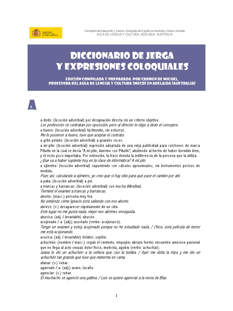 jerga española.pdf | Adverb