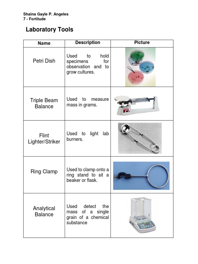 Laboratory Tools: Petri Dish | PDF