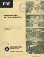 CVB Table Booklet Feeding of Ruminants 2022 | PDF | Dairy Cattle ...