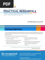 Grade 12 Practical Research II Guide | PDF | Curriculum | Pedagogy
