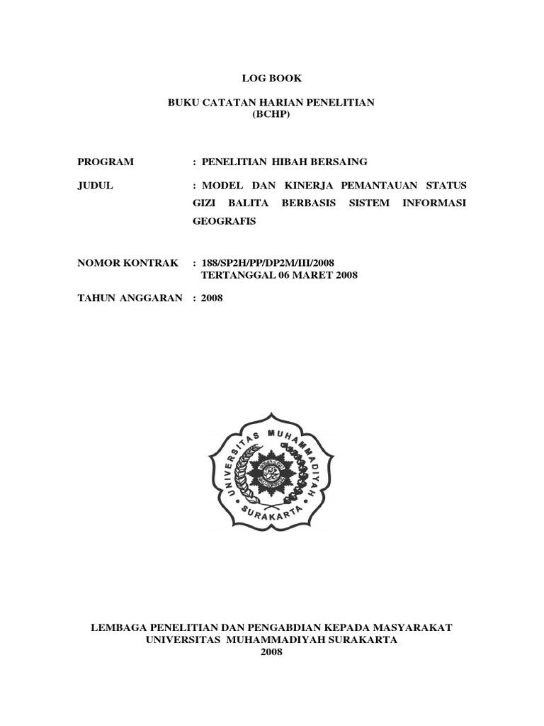 1 Pdfsam Contoh Log Book | PDF