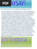 Mga Halimbawa NG Talinghaga | PDF