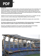 Football Stadium Design and Planning Guide | PDF | Stadium | Beam ...