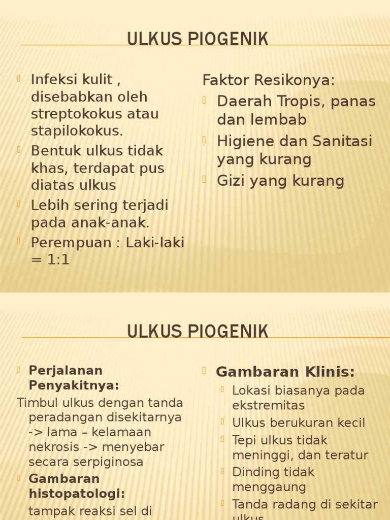 Ulkus Piogenik | PDF