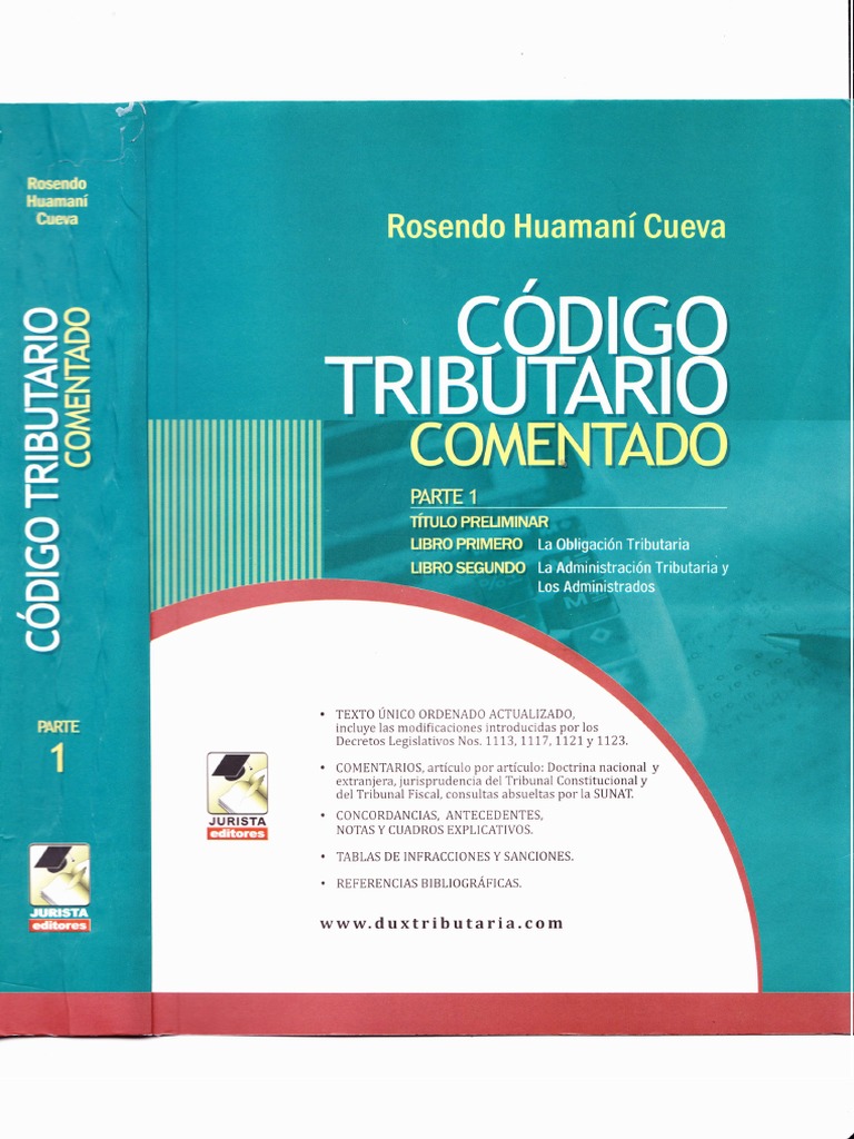 Codigo Tributario Tomo I | PDF | Perú | Ley procesal