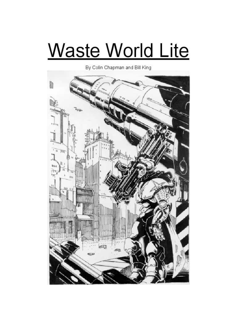 Waste World Lite V2.1 | PDF | Ammunition | Dice