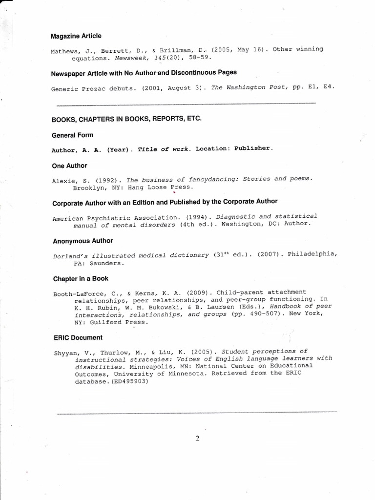 Contoh Rujukan Majalah