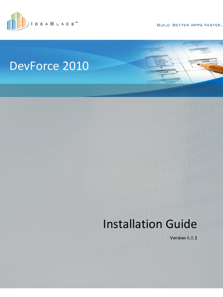 DevForce Installation Guide | PDF | Microsoft Visual Studio | Microsoft Silverlight