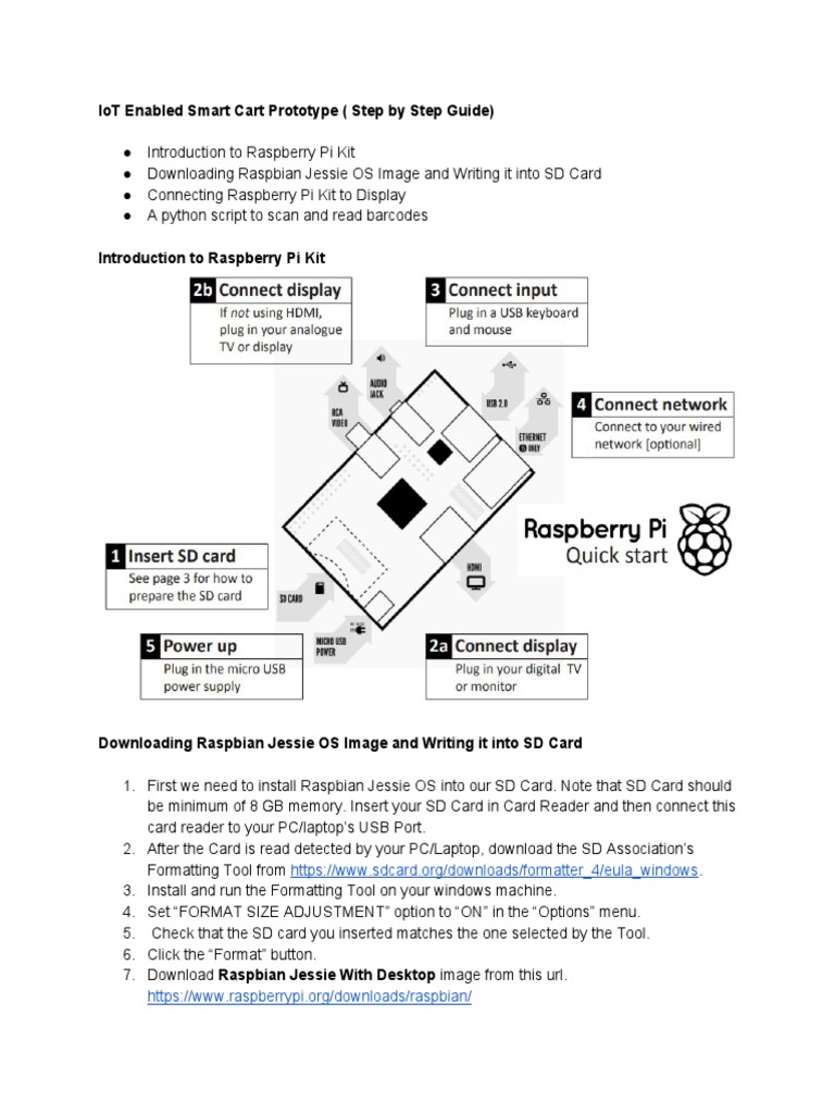 Iot Enabled Smart Cart Prototype (Step by Step Guide) | PDF | Ip ...