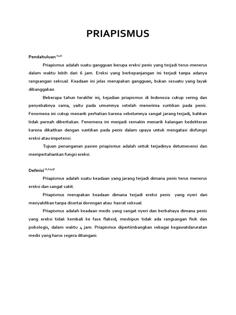 PRIAPISMUS | PDF