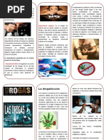 TRiptico de Sustancias Psicoactivas | PDF | Drogas | Drogas Psicoactivas