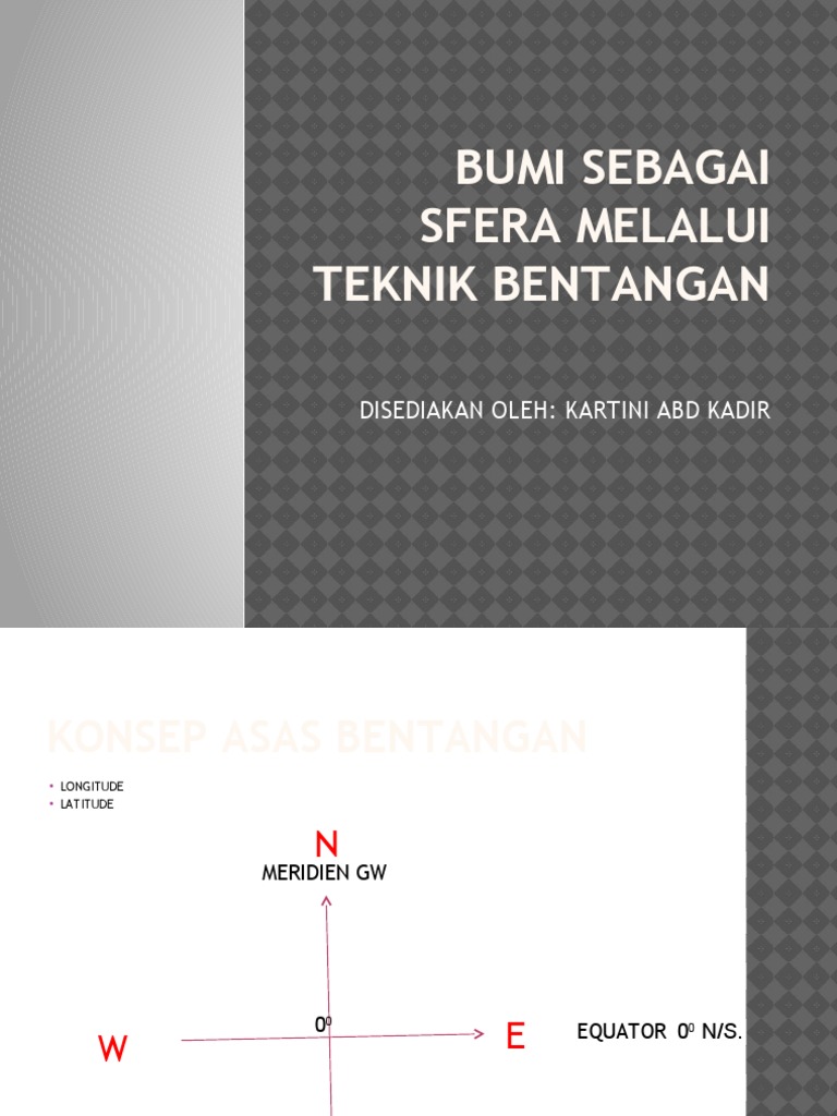 Bumi Sebagai Sfera | PDF | Latitude | Longitude