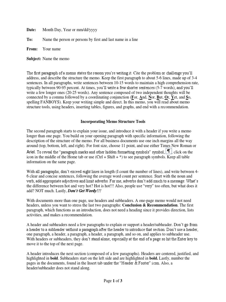 Memo Example (HRM 360) | PDF | Paragraph | Memorandum