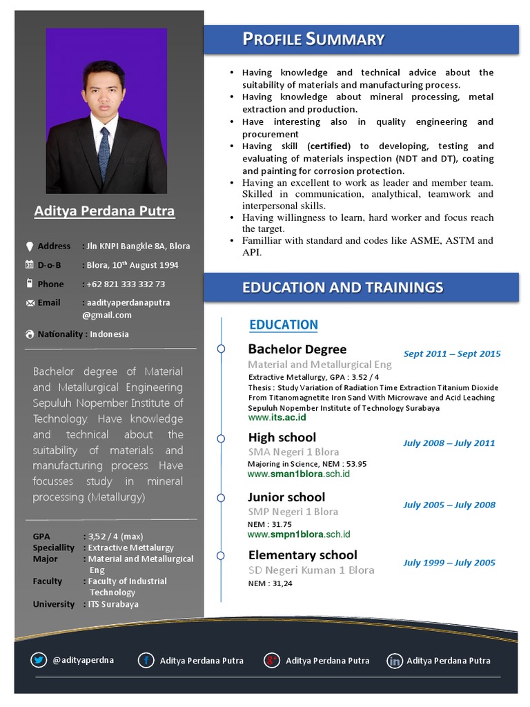 Professional CV Aditya | PDF | Metallurgy | Crystalline Solids