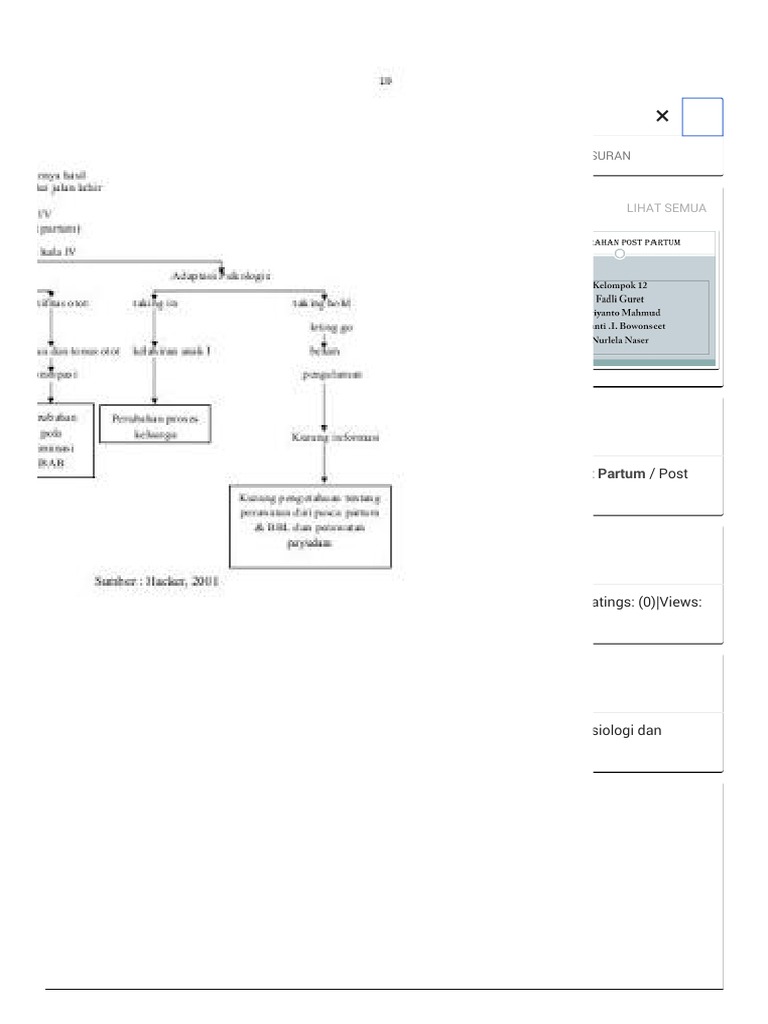 Pathway Perdarahan Post Partum | PDF | Computers
