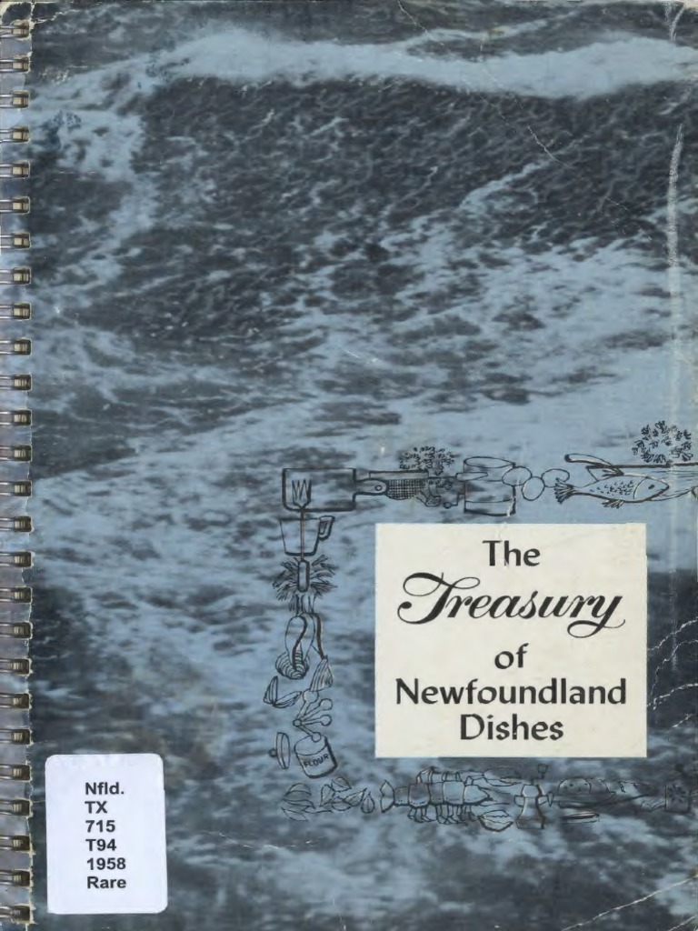 Treasury of Newfoundland Dishes | PDF | Dough | Scone