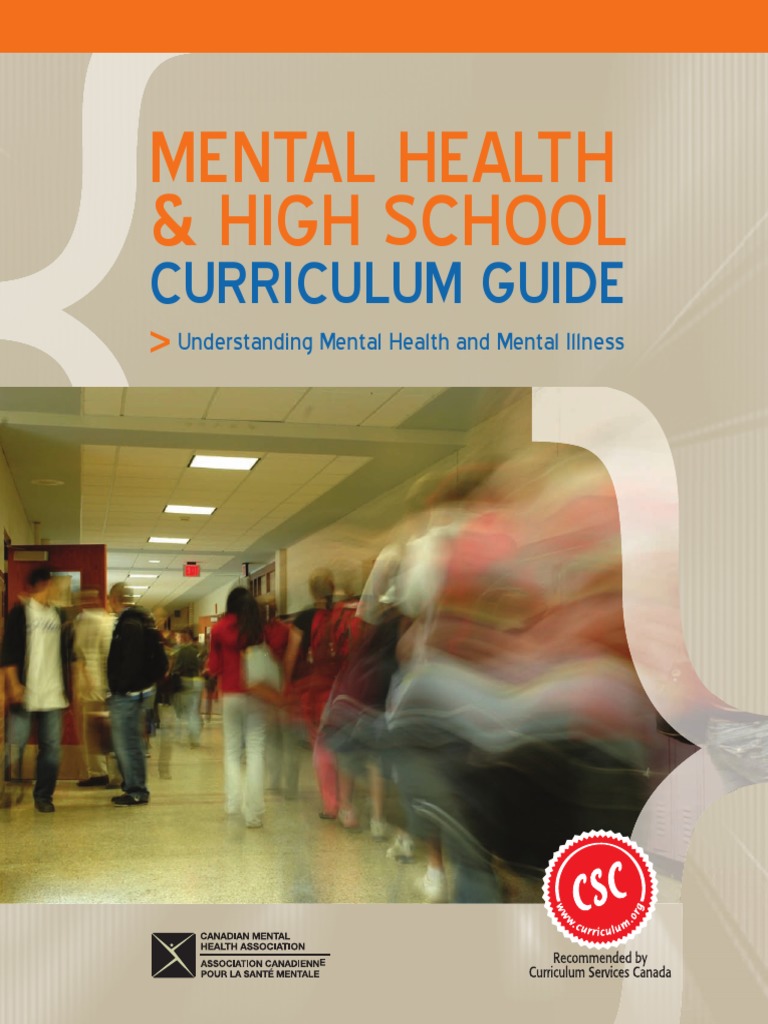 mental health and high school curriculum guide | Mental Disorder ...
