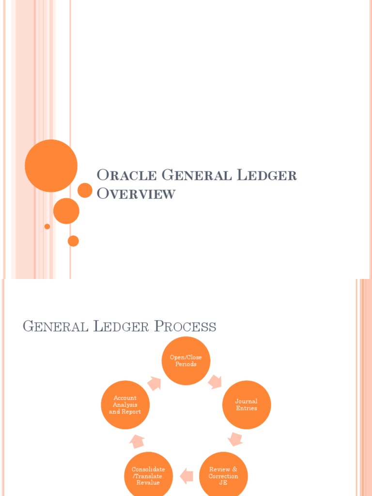 Oracle GL Overview | PDF