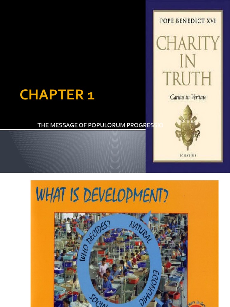 Populorum Progressio: Church Teachings on Development | PDF | Catholic ...