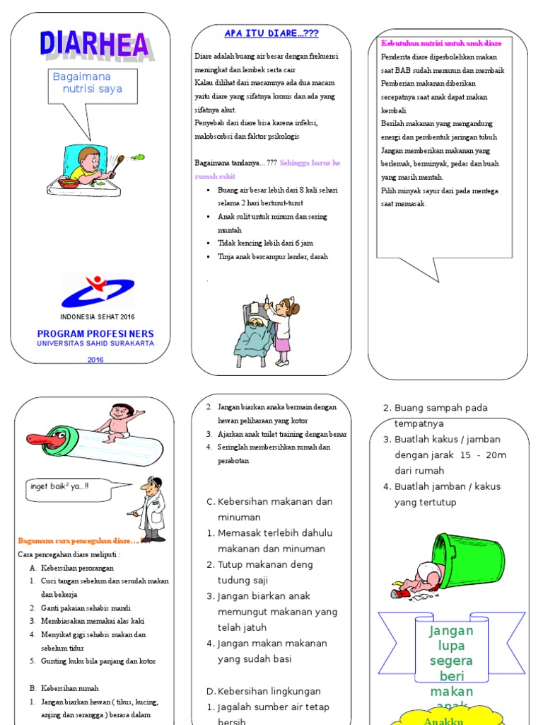 Leaflet Diare | PDF
