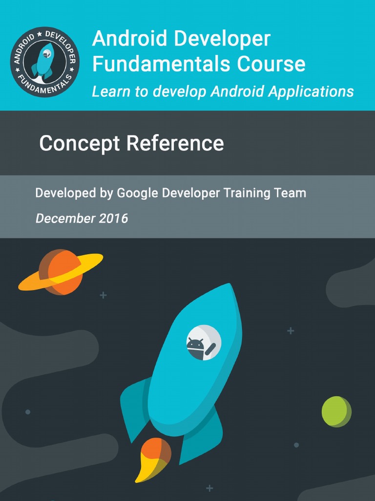 Android Developer Fundamentals Course Concepts Idn PDF | PDF | Art ...