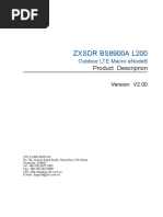 ZTE ZXSDR B8200 Product Description PDF | PDF | Lte (Telecommunication ...