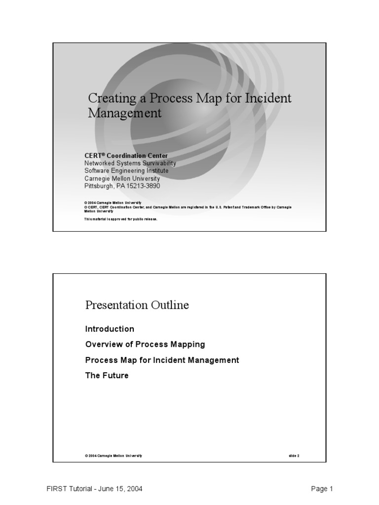 Creating A Process Map For Incident Management: Presentation Outline ...