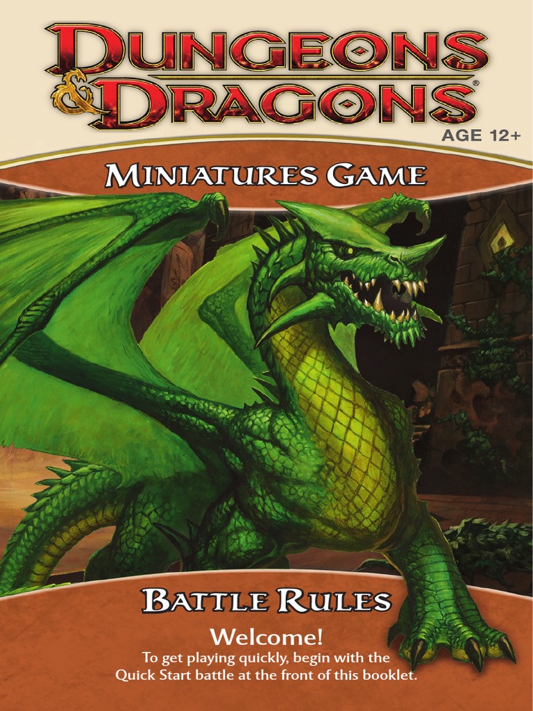 Miniatures Battle Rules PDF | PDF | Dungeons & Dragons | Wizards Of The ...