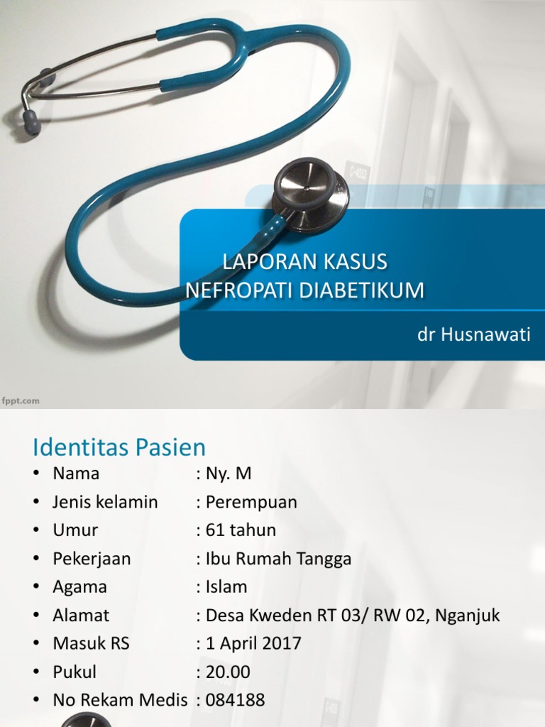 Laporan Kasus Nefropati DM | PDF