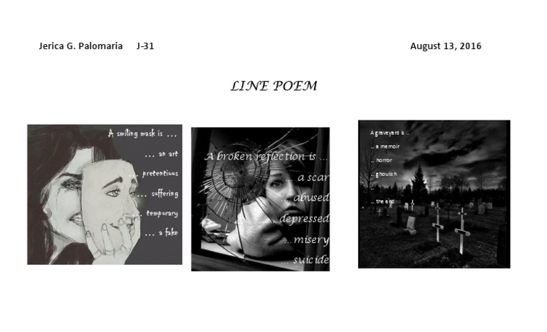 Line Poem | PDF | Poetry