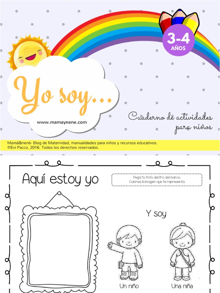 Cuaderno de Actividades Yo Soy PDF | PDF