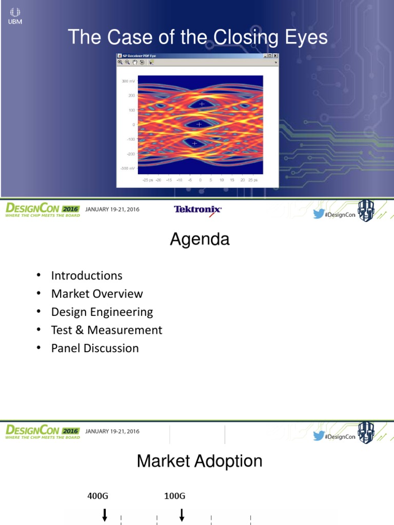 DesignCon Case of The Closing Eyes Panel | PDF | Forward Error ...