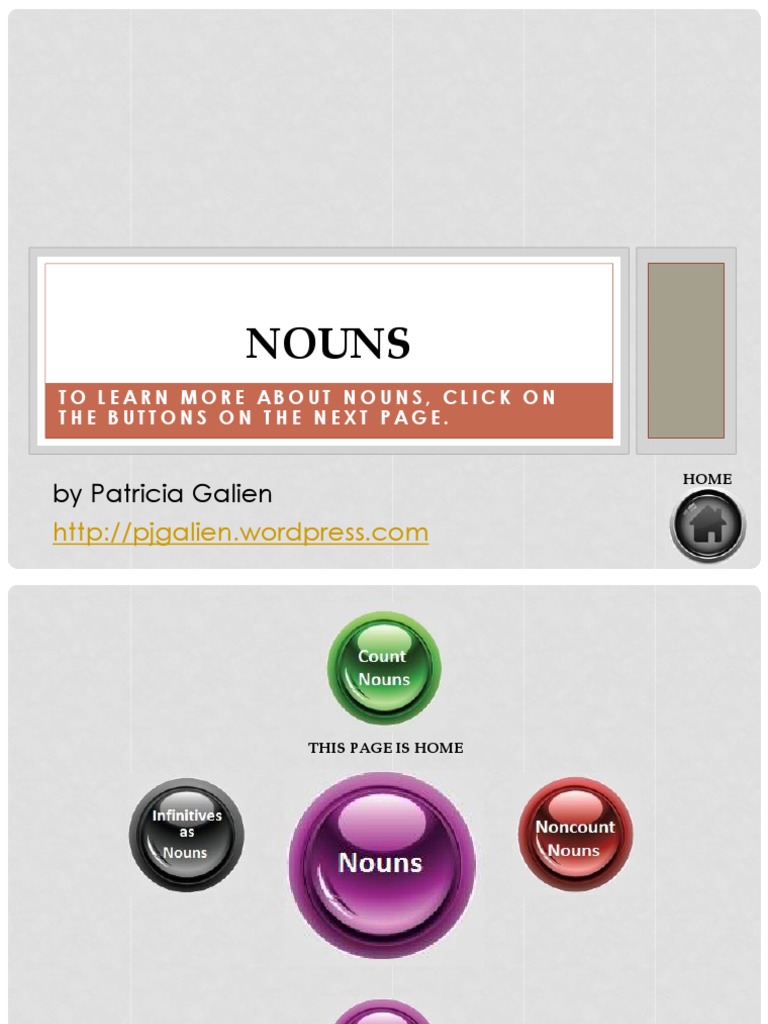 Noun Usage Guide for Learners | PDF