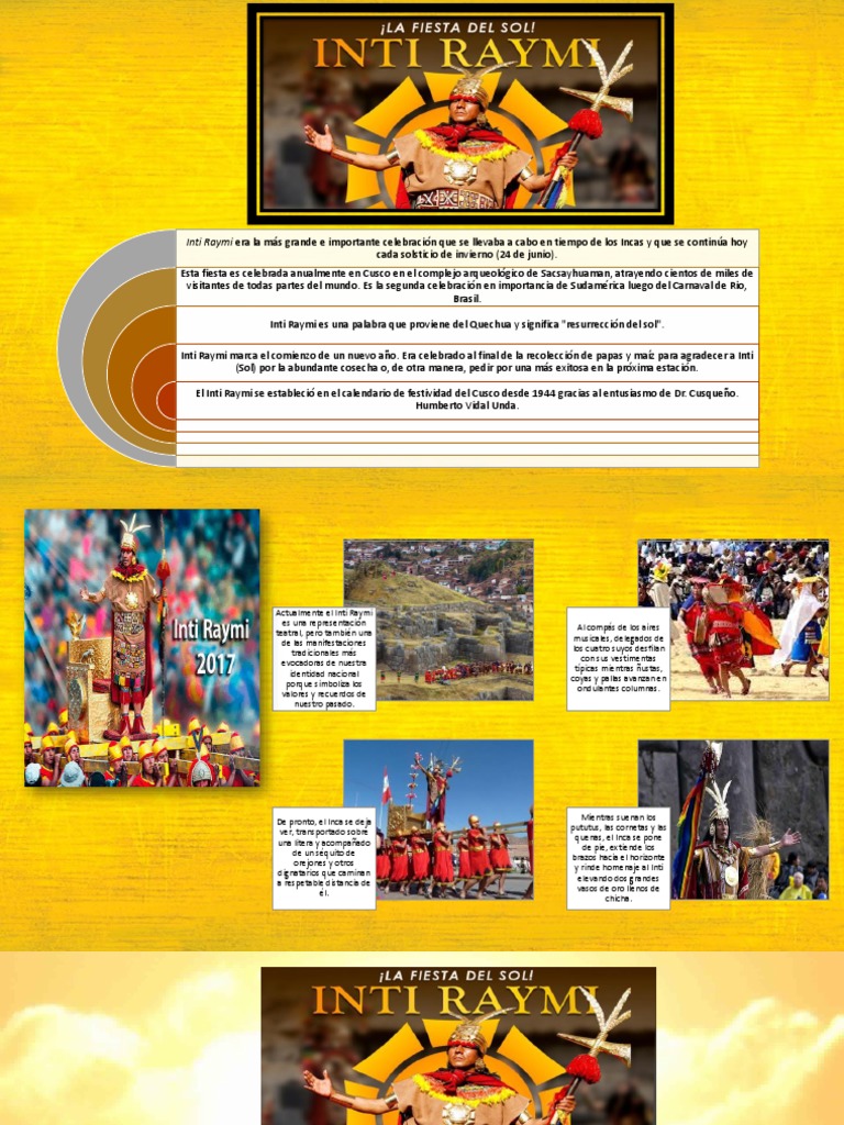 Inti Raymi | PDF | Imperio Inca