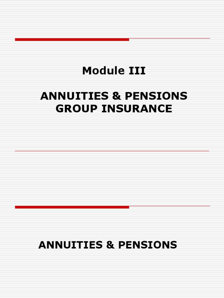 Annuities | PDF | Annuity (American) | Insurance