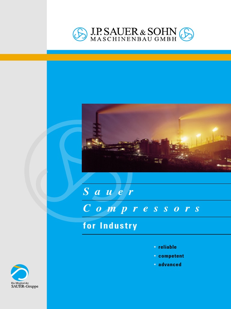 Sauer' Compressors | PDF | Gas Compressor | Engines