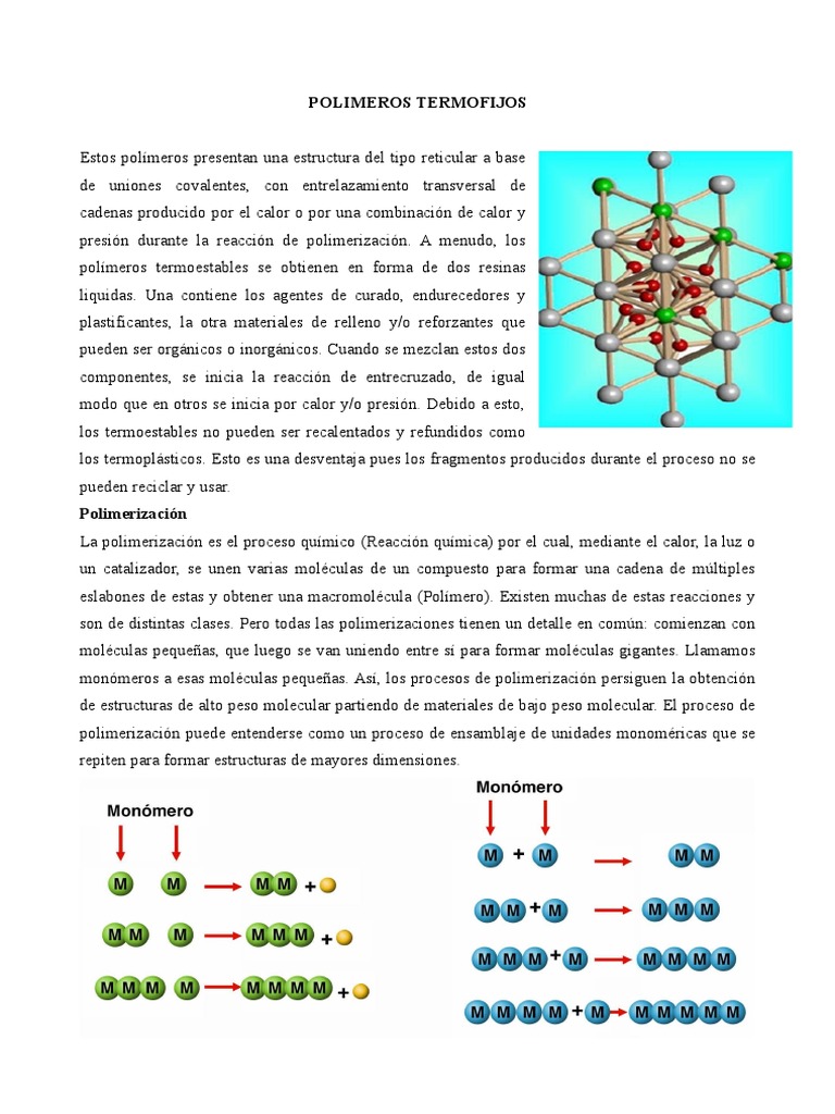 polimeros termofijos | Polímeros | Nylon